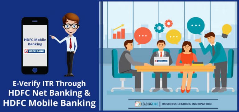 E-Verify ITR Through HDFC Net Banking || HDFC Mobile Banking